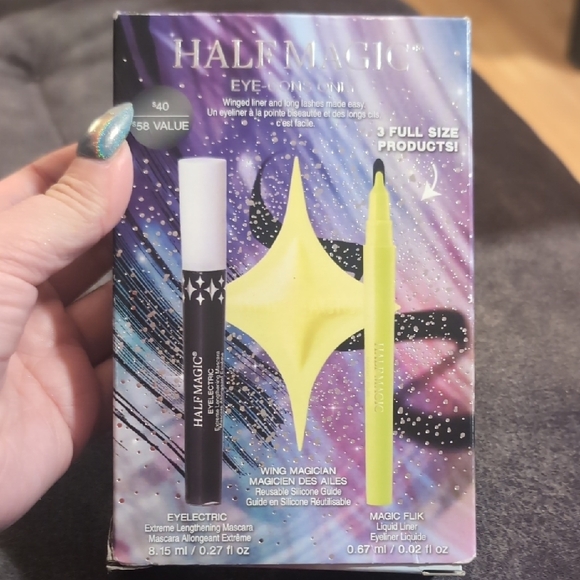 Half Magic | Makeup | Half Magic Eye Set Black And Yellow | Poshmark